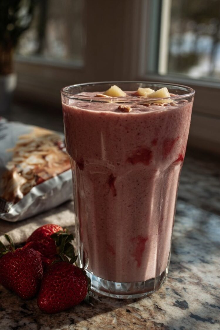 Smoothie King Gladiator Strawberry Recipe | Smoothie King Copycats