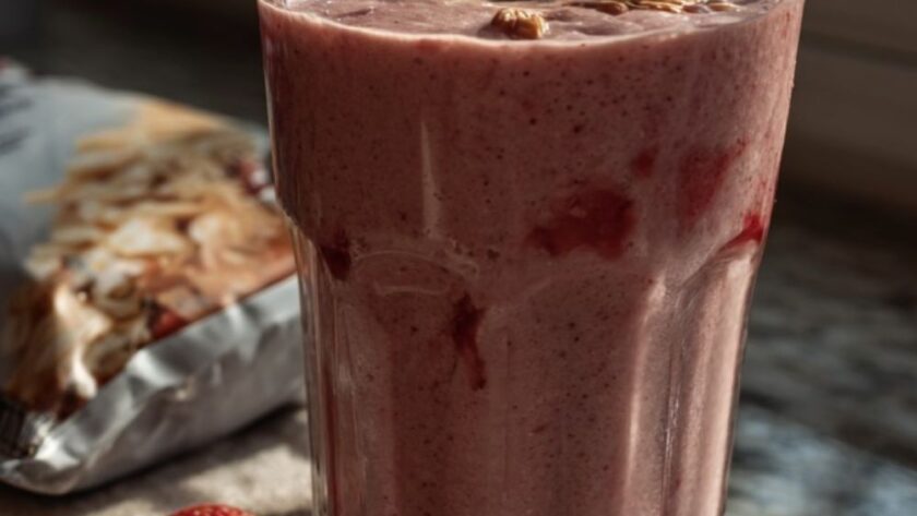 Smoothie King Gladiator Strawberry Recipe | Smoothie King Copycats